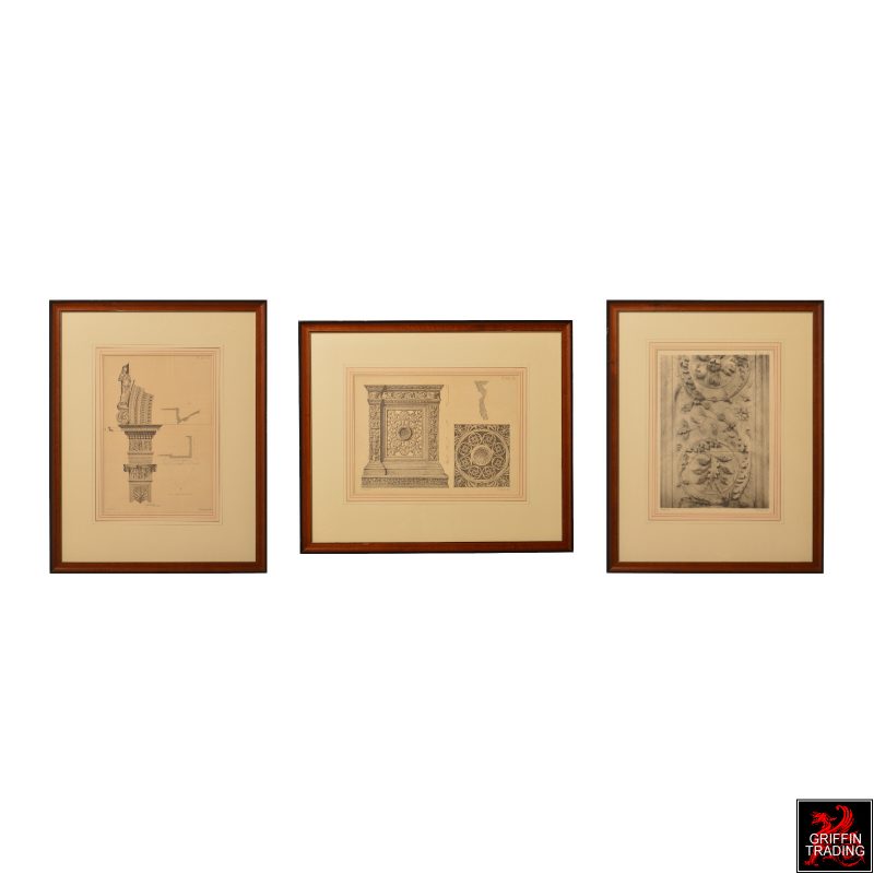 Antique Italian Architectural Prints - For Sale at Griffin Trading