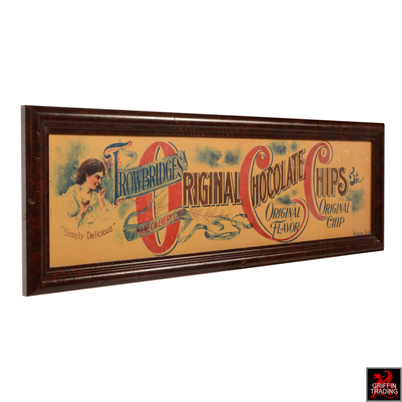 Trowbridge's Chocolate Chips Sign - Signs For Sale at Griffin Trading