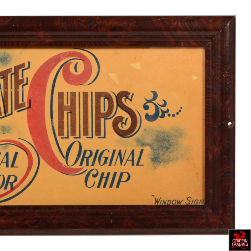 Trowbridge's Chocolate Chips Sign - Signs For Sale at Griffin Trading