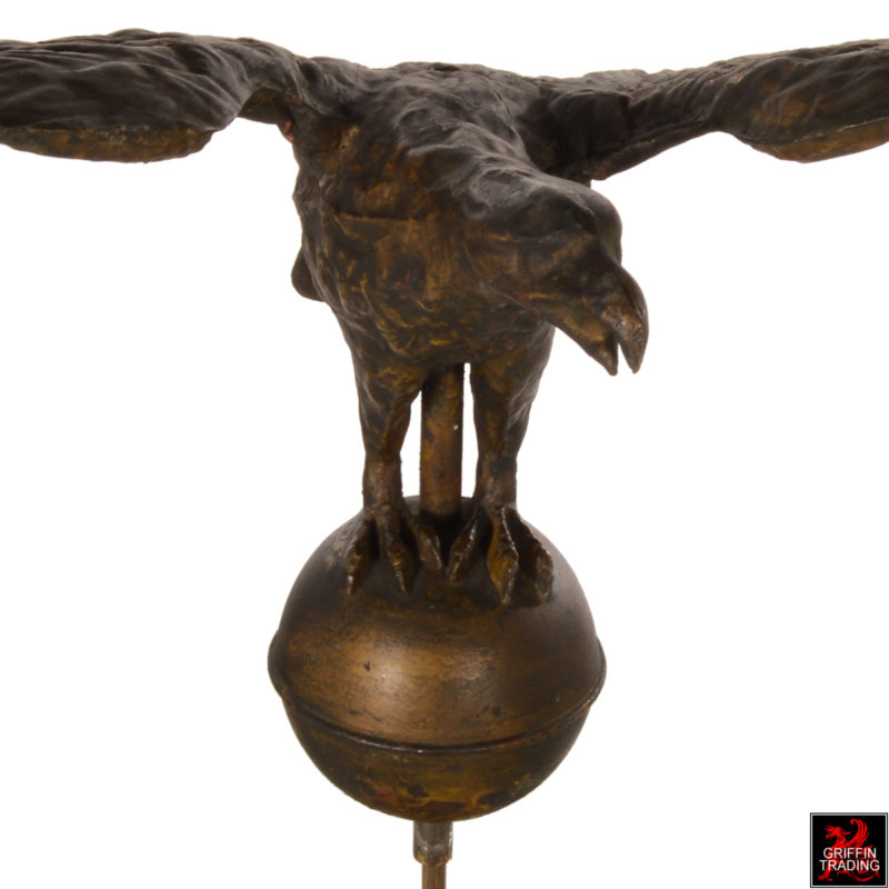 Antique Flying Eagle Weathervane - 3 For Sale at Griffin Trading