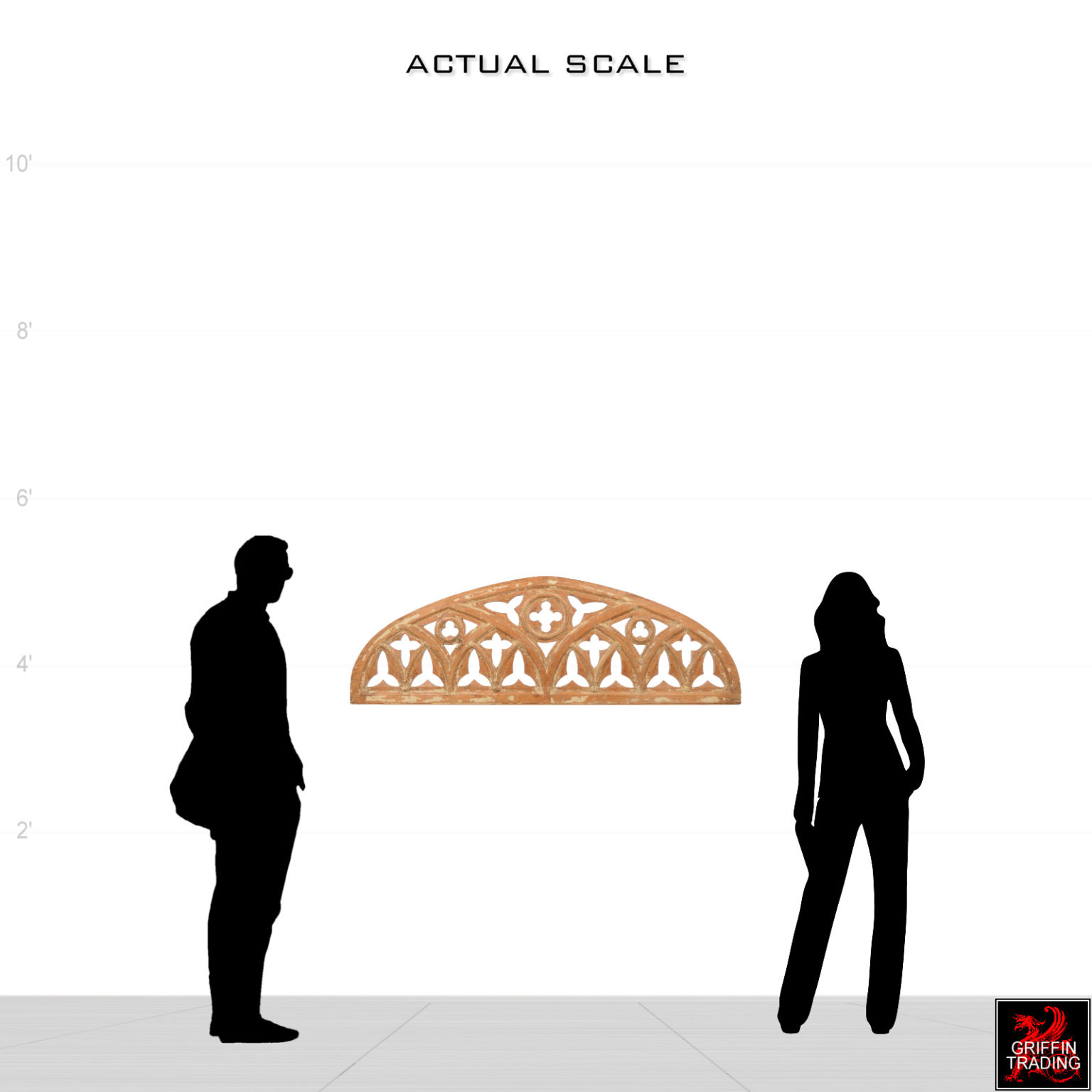 Joliet Prison Gothic Transom Window | Griffin Trading