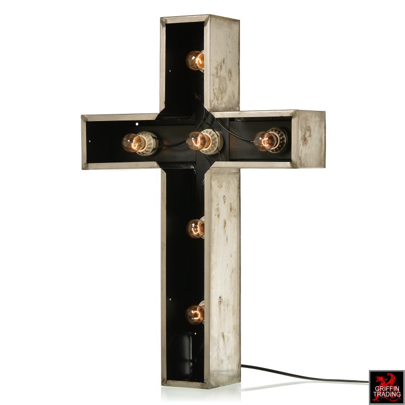 Lighted Church Cross Sign - For Sale at Griffin Trading