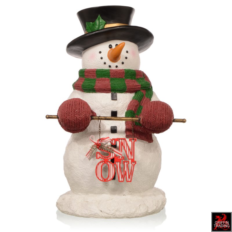 Large Snowman Figure - For Sale at Griffin Trading