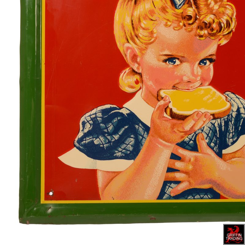 Vintage Sunbeam Bread Sign - Vintage Signs For sale at Griffin Trading