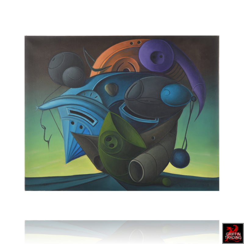 Valton Tyler Original Painting - Griffin Trading | Dallas