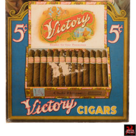 Victory Cigar Store Display Counter Sign - For Sale at Griffin Trading