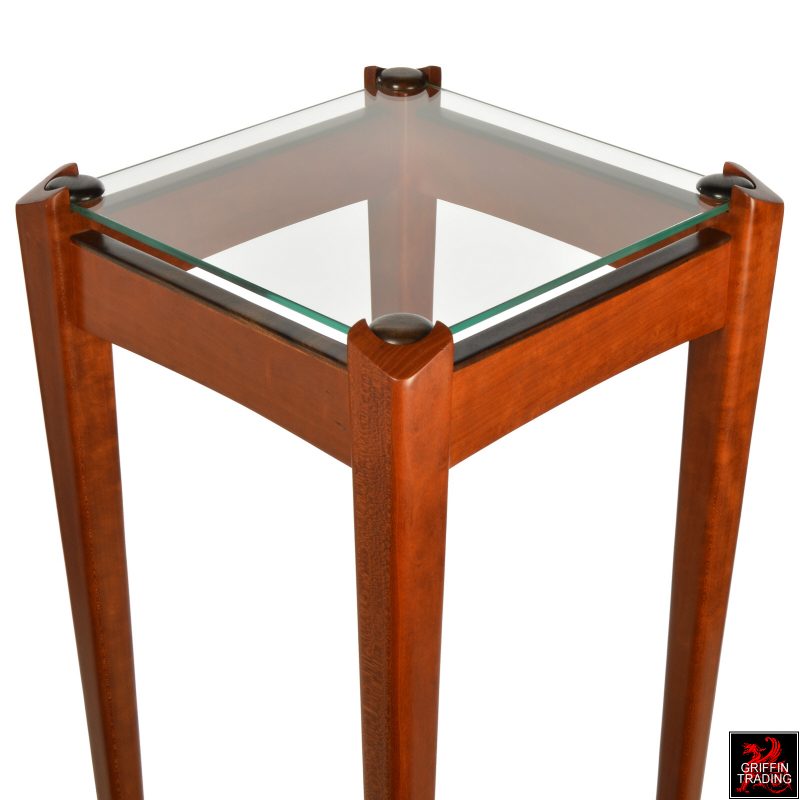 Pair of Custom Made Wood Display Pedestals - For sale at Griffin Trading